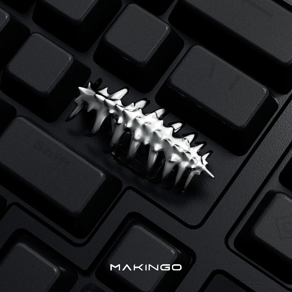 Alien Keycaps Skeleton Facehugger Hollow Out Artisan Key Cap Mechanical ...