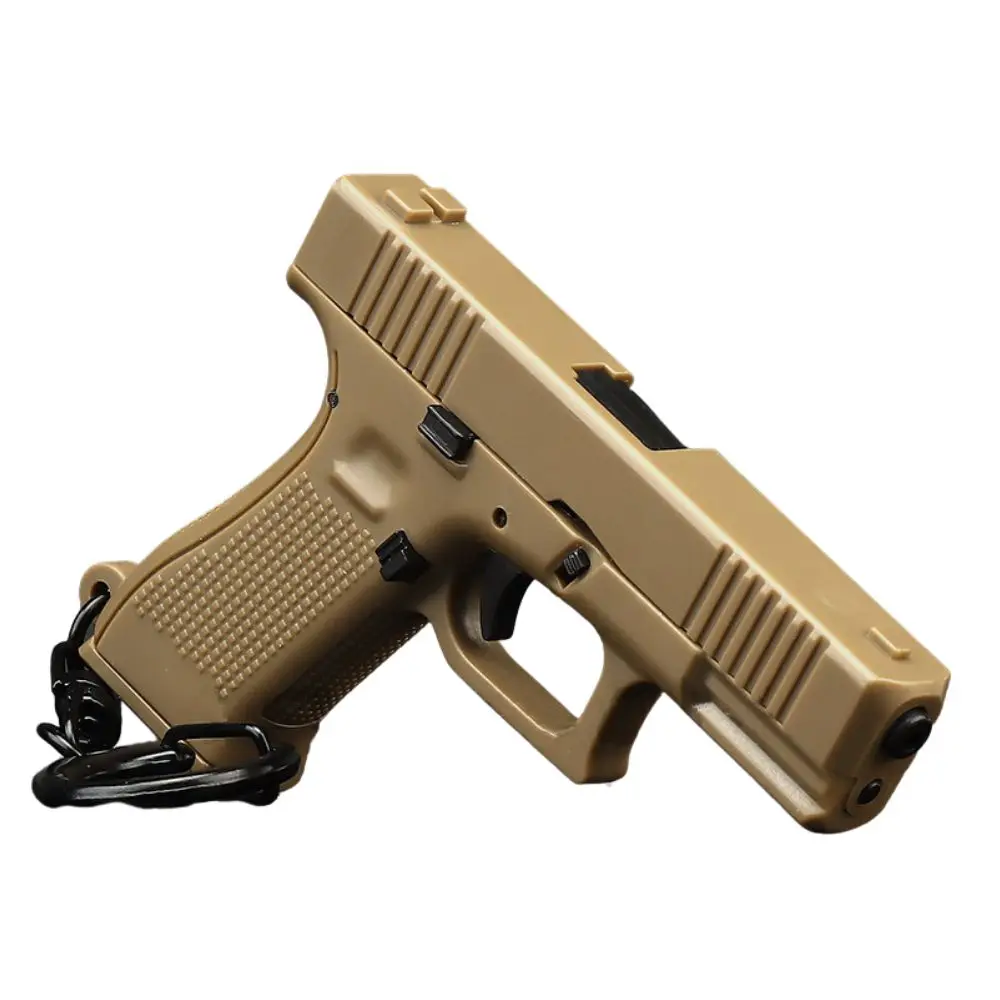 1:4 Tactical Keychain Plastic Mini Pistol Gun Shape Weapon Key Ring ...