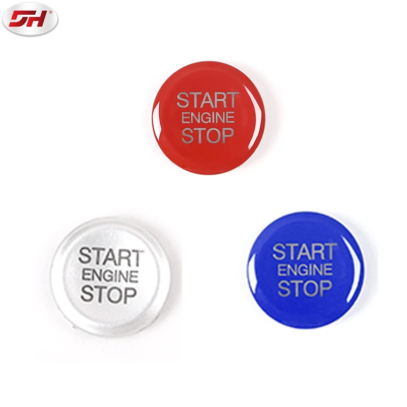 ABS Car Engine Start Stop Switch Button Cover Trim for Alfa Romeo ...