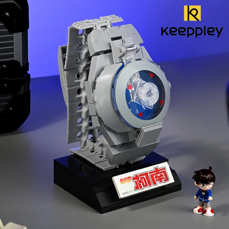 Keeppley-Building-Blocks-Detective-Conan-Anime-Watch-Anesthesia-Gun ...