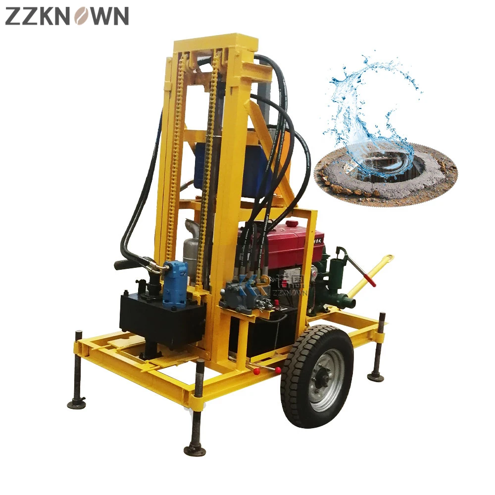 Machines For Well Drilling Air Core Rotary Drill Rig Mining Borehole ...