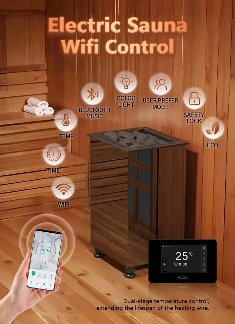 Everything You Need to Know About the WiFi APP Control Sauna Oven for ...
