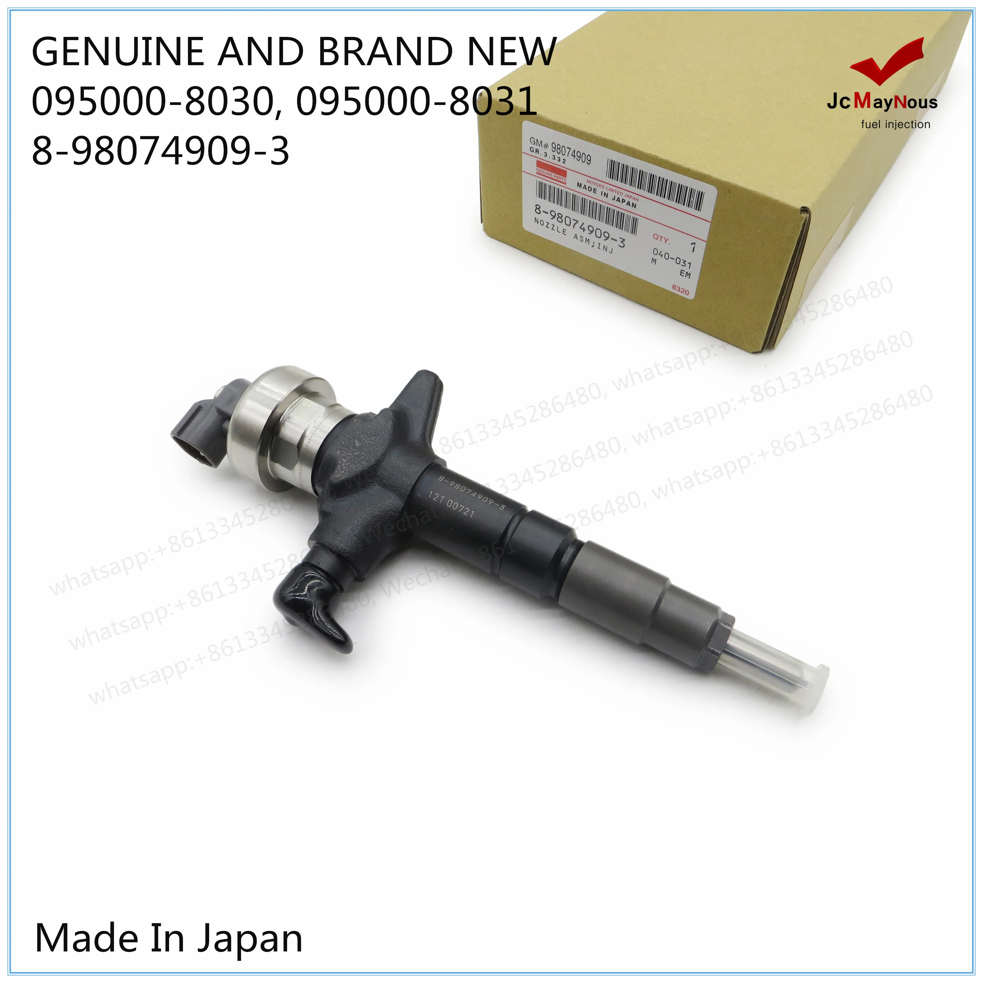 GENUINE-AND-BRAND-NEW-DIESEL-FUEL-INJECTOR-095000-8030-095000-8031-8 ...
