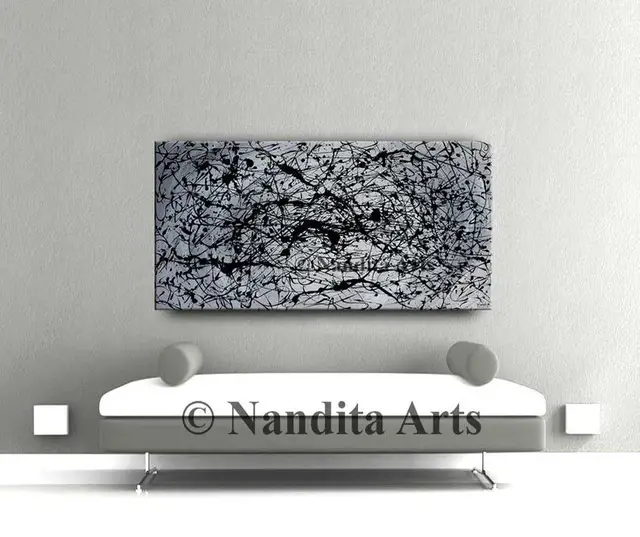 Dipinti Di Jackson Pollock In Bianco E Nero I Colori Di Jackson