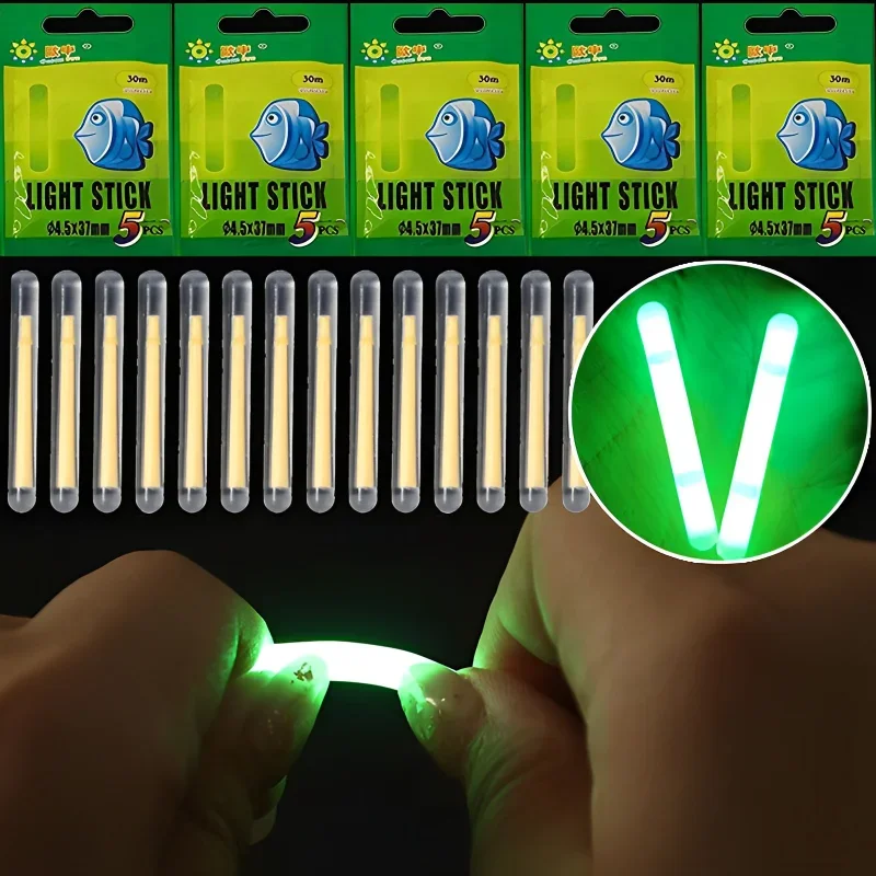 50-100pcs-Fishing-Float-Light-Stick-Fireflies-Fluorescent-Lightstick ...