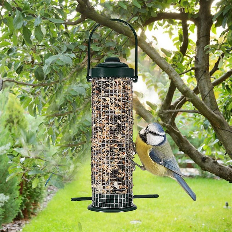 Bird Feeder Standing Dumplings Grease Ball Rack Holder Outdoor Food ...