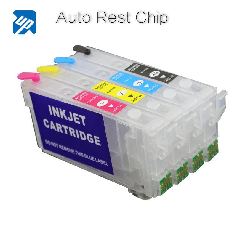 405 405xl refillable ink Cartridge with ARC Chip For Epson WF-3820 WF ...
