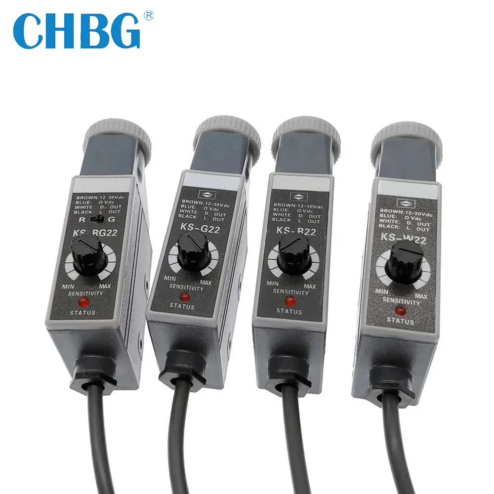 CHBG-Color-Code-Sensor-KS-W22-KS-G22-KS-R22-10-30V-Mark-Detection ...
