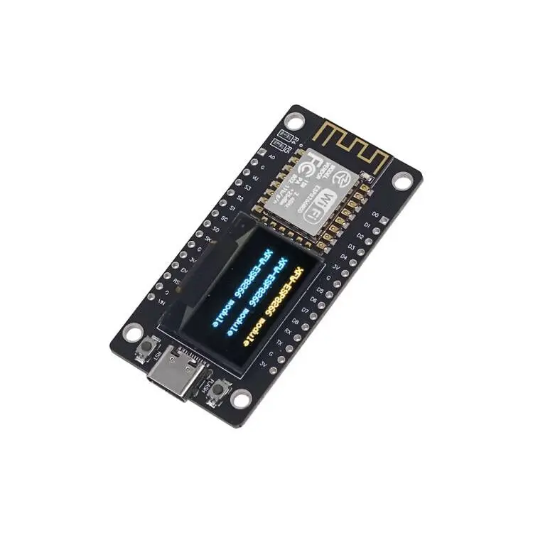 NodeMCU ESP8266 Development Board ESP-12F WiFi Module LoT With 0.96 ...