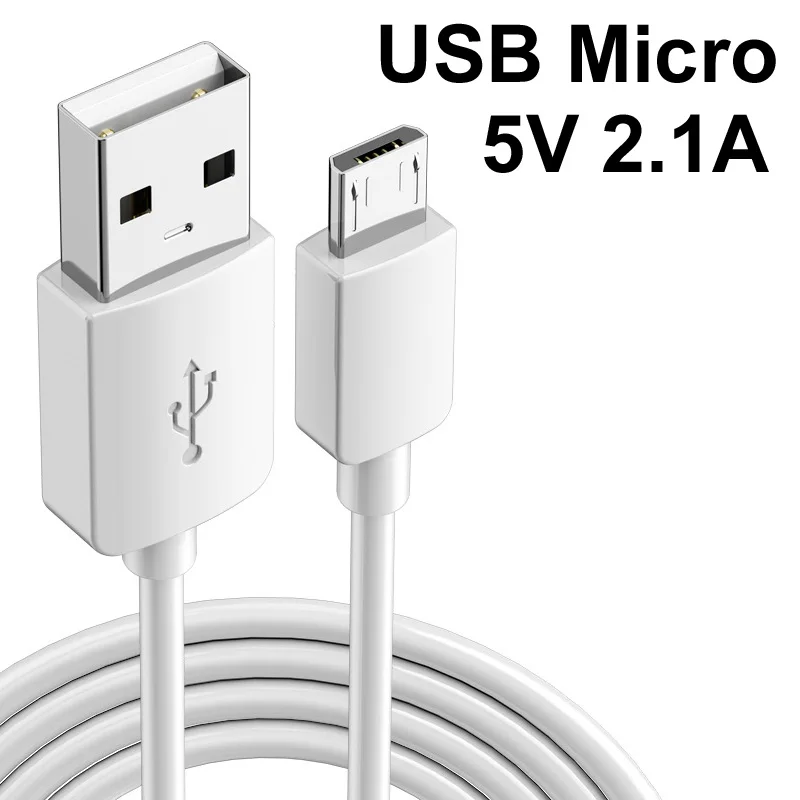 1M/2M/3M/5M/8M/10M/12M 5V 2.1A USB Micro Fast Charging Charger Data ...