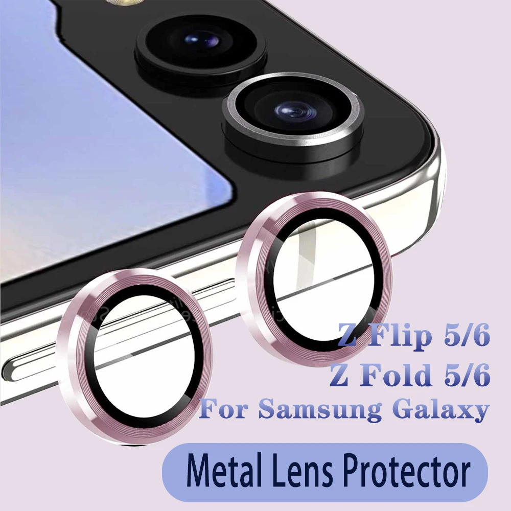 For-Samsung-Galaxy-Z-Flip6-Metal-Ring-Camera-Protectors-For-Samsung-Z ...