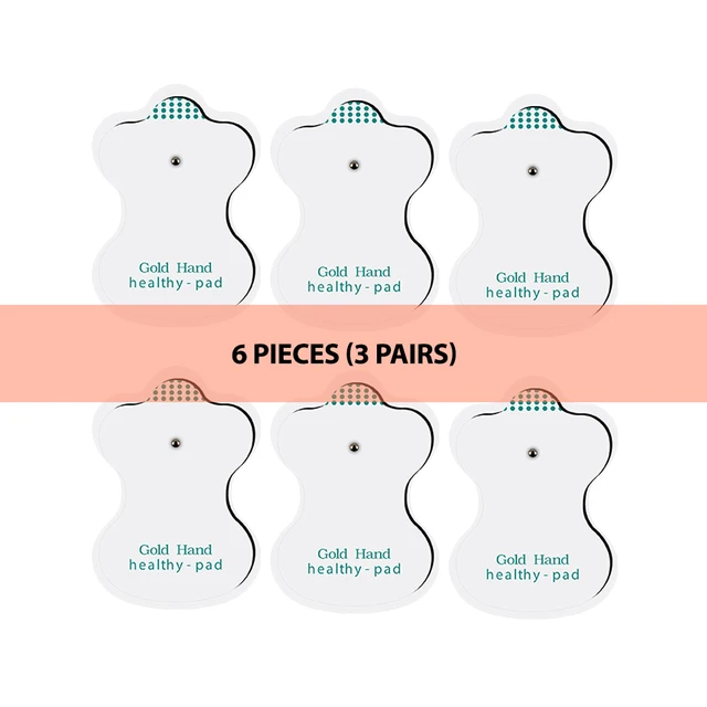Physiotherapy Tens Electrode pads Conductive Gel Therapeutic Pulse ...