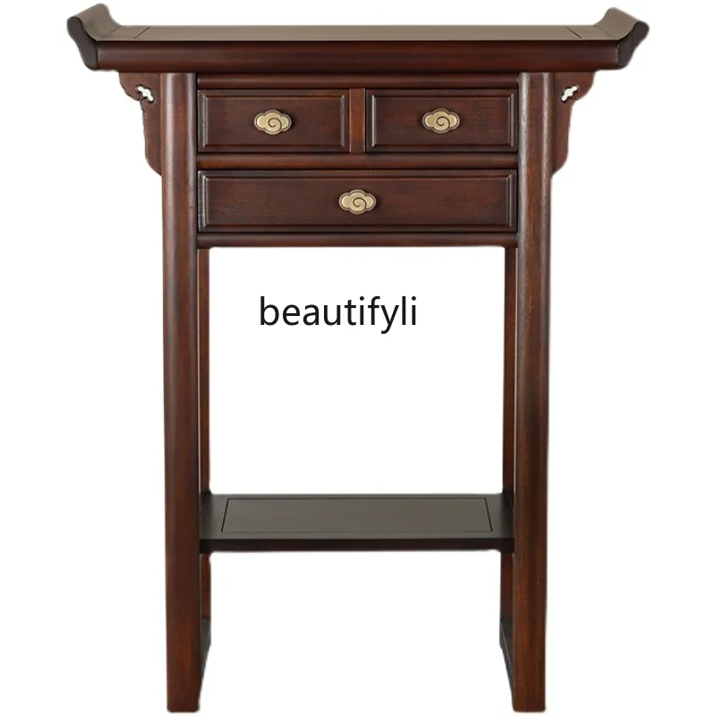 Household-Chinese-Style-Altar-Buddha-Shrine-Guanyin-God-of-Wealth ...