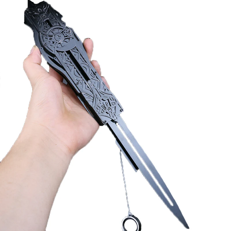 Spot Hidden Metal Sleeve Sword Action Figure Hidden Sword Weapon Sleeve ...