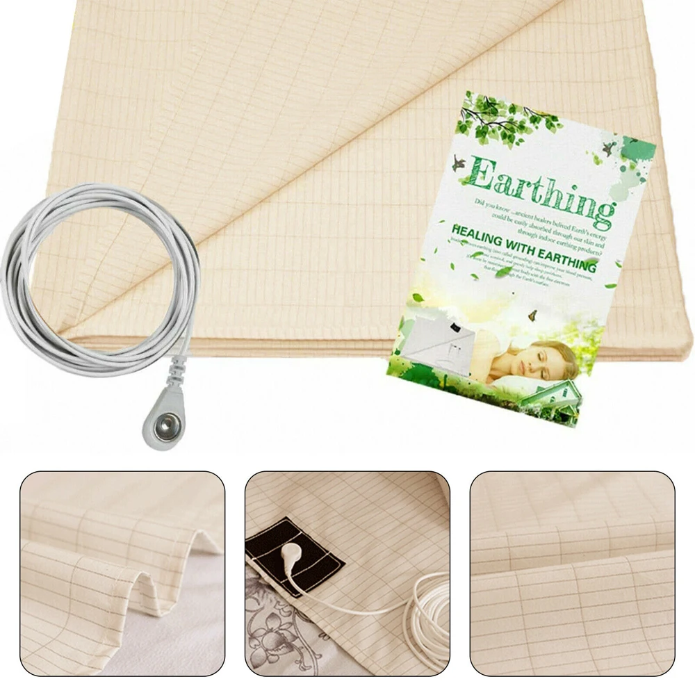 Grounding Earthing Bed Mat Earthing Conductive Sheet, 44% OFF