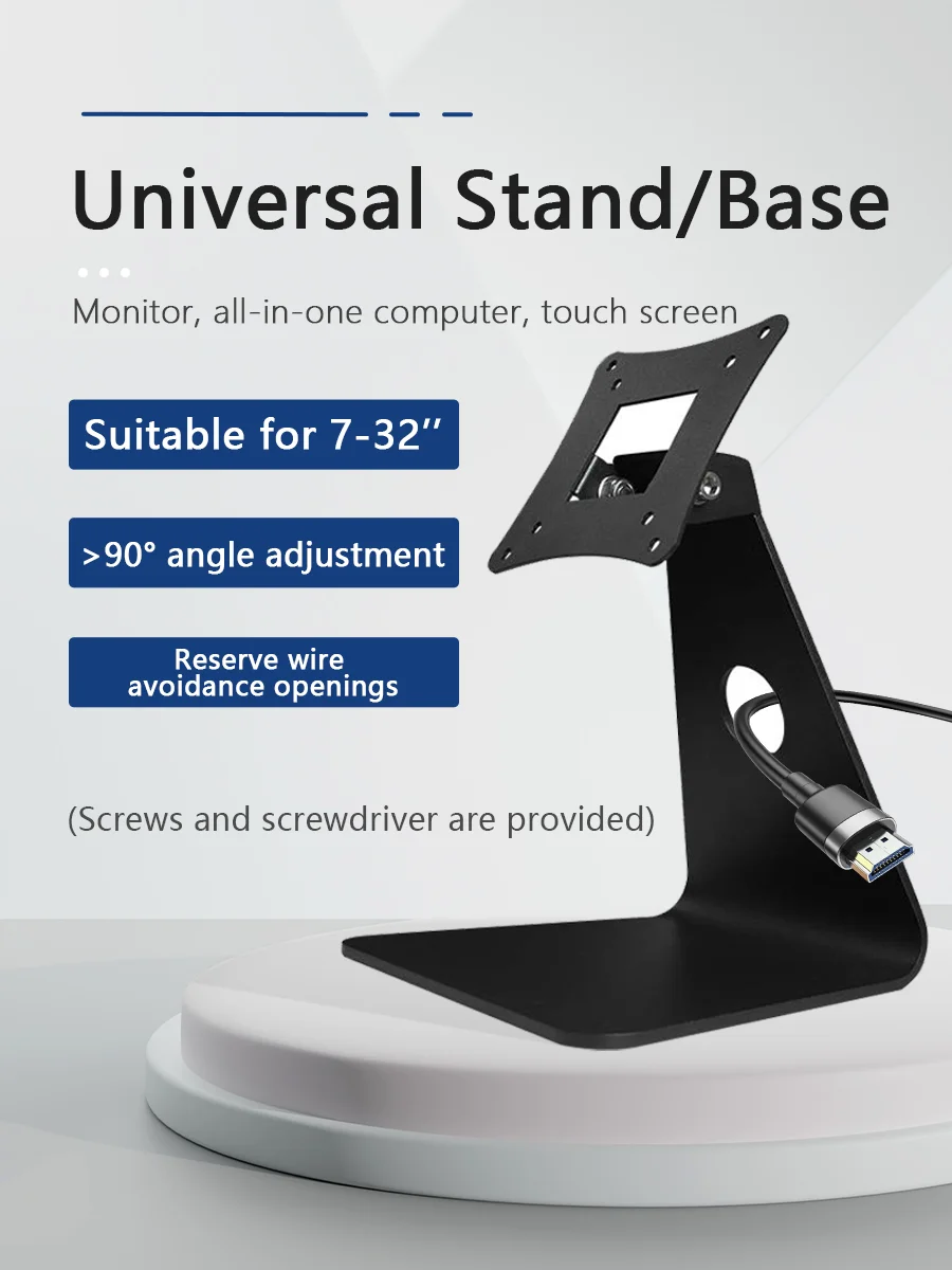 VESA-Desktop-Monitor-Stand-7-32-LCD-LED-Folding-Display-Touch-Screen ...