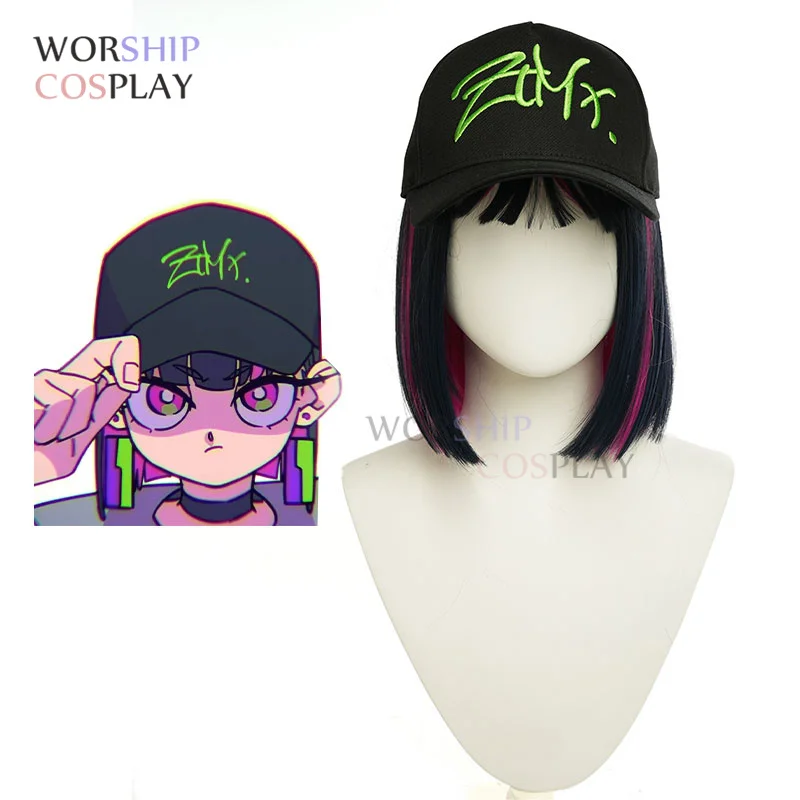 Nira-Cosplay-Wig-Hat-Embroidery-peaked-cap-Earring-Zutomayo-New-Fashion ...