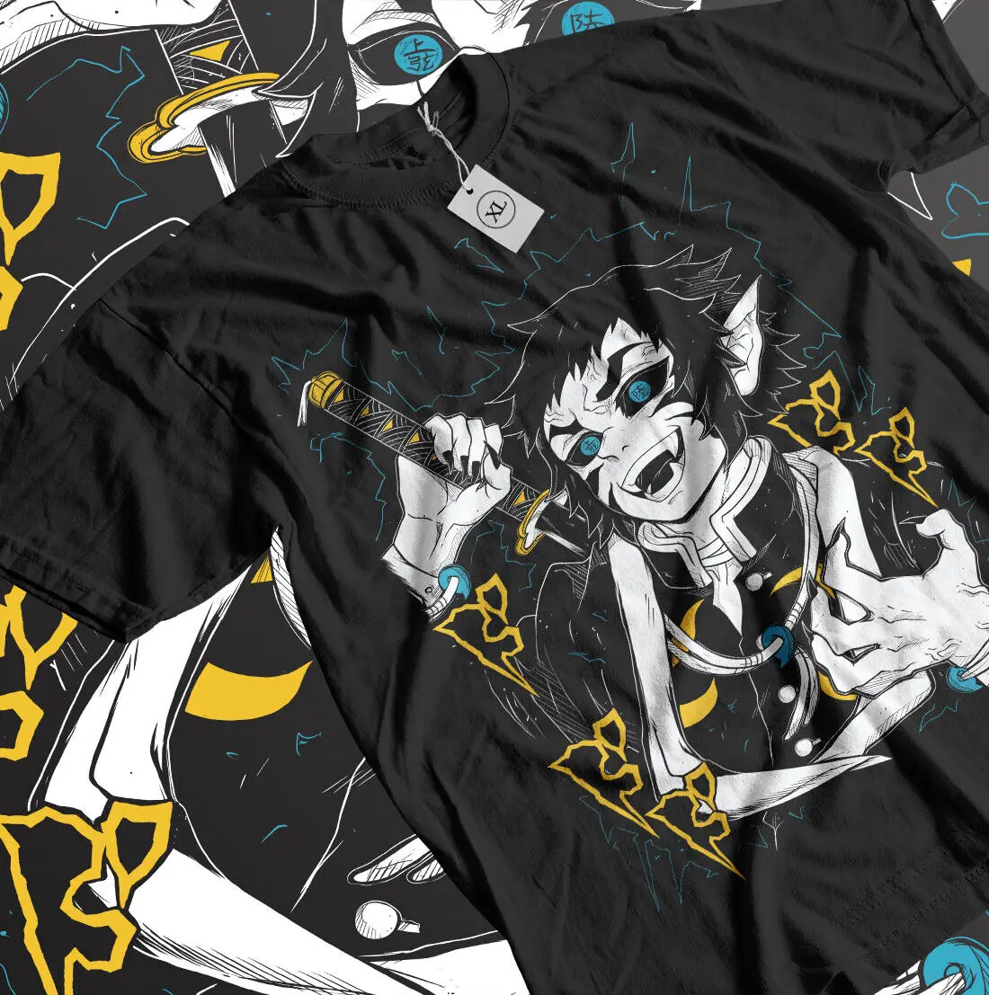 Kaigaku-T-shirt-Kimetsu-no-Yaiba-Anime-Harajuku-Kyojuro-Rengoku-Gift ...