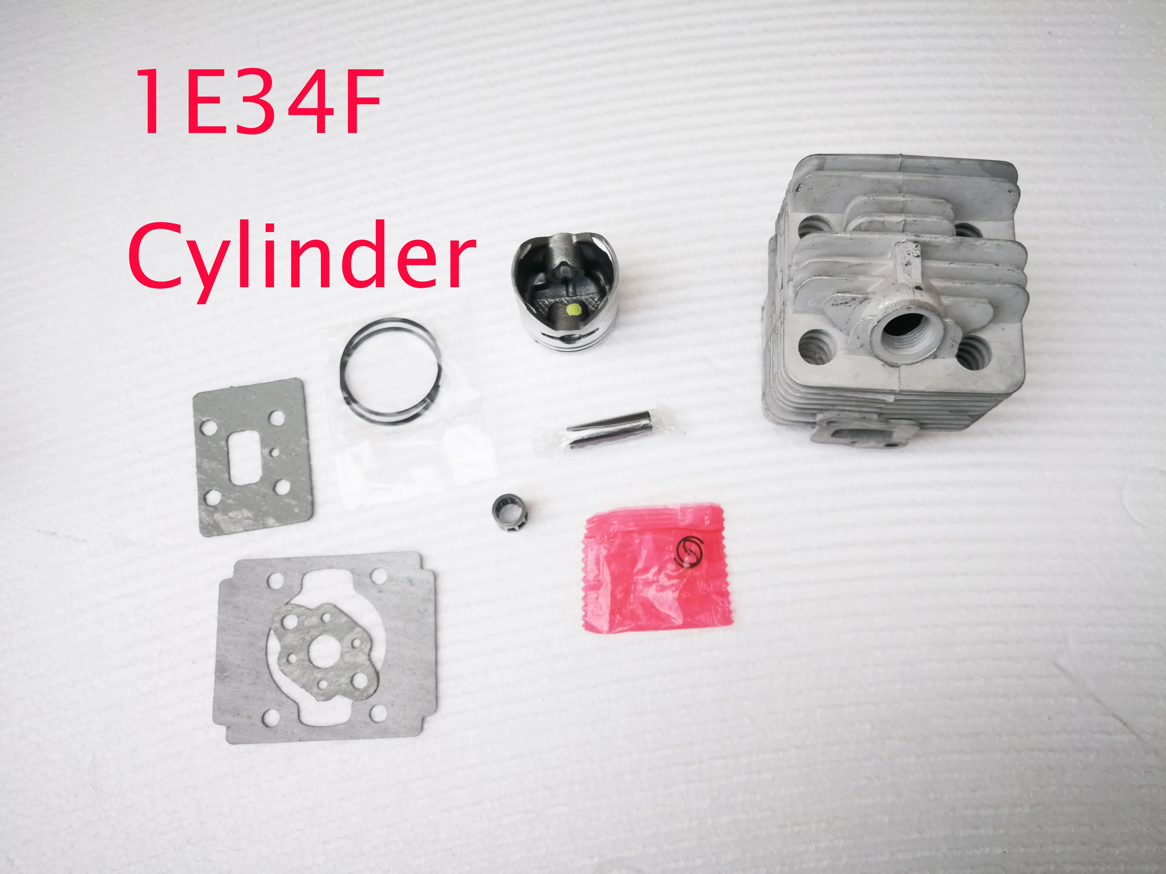 Cylinder-Piston-Gasket-Bearing-34mm-Kits-For-TL26-CG260-1E34F-Lawn ...