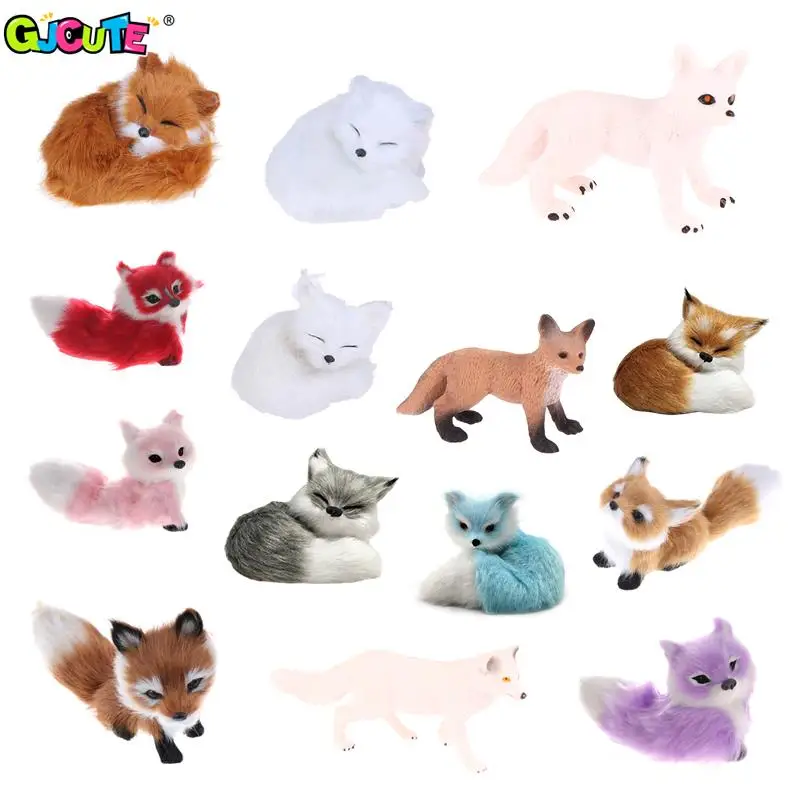 1PCS-Simulation-Mini-Pocket-Toy-Cute-Artificial-Animal-Small-Rabbit-Fox ...