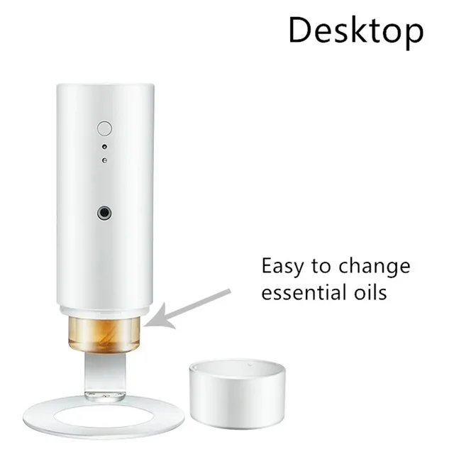 Essential Oil Diffuser Wall Mounted Smart Aroma Diffuser Bluetooth ...