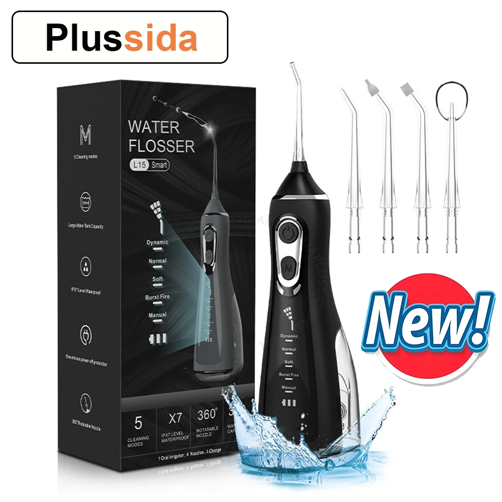 NEW-Oral-Irrigator-Tooth-Scaler-5-speed-Adjustment-Water-Flosser ...