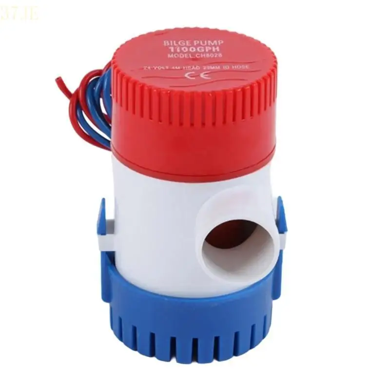 37JE 12V/24V Bilge Pump With Semi Automatic Switch For Efficient Water ...