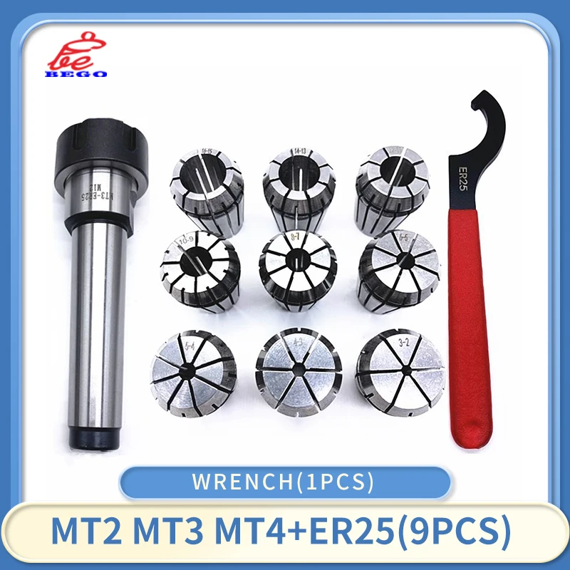 9pcs-ER25-Spring-Collets-MT2-Or-MT3-M12-Or-MT4-M16-Extension-Bar-Of ...