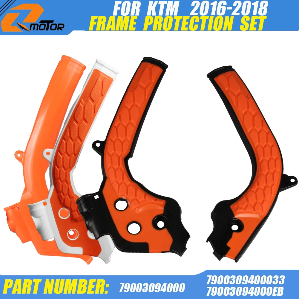 Motorcycle Frame Guards Protection For KTM SX XC F 2016-2018 XCW EXC ...