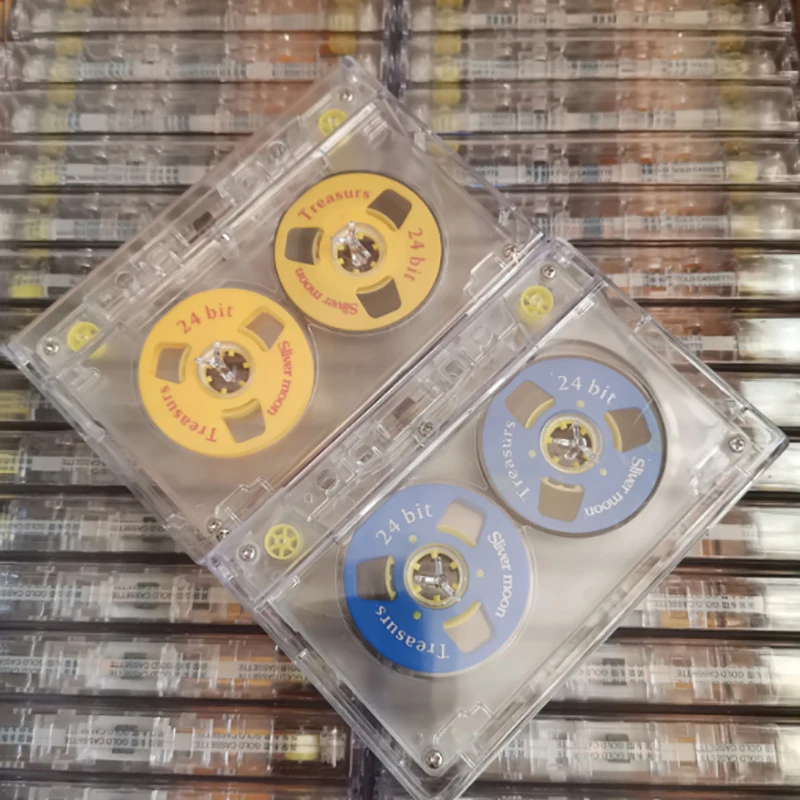 Color-Transparent-Tape-Case-Plastic-Audio-Magnetic-Audio-Recording ...