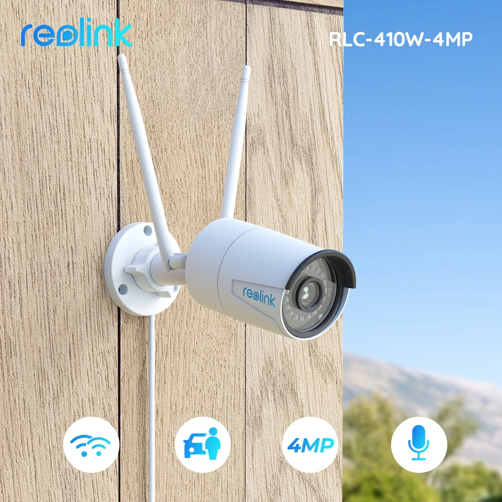 Reolink 4mp Wifi Ip Camera 2.4g/5ghz Onvif Infrared Night Vision ...
