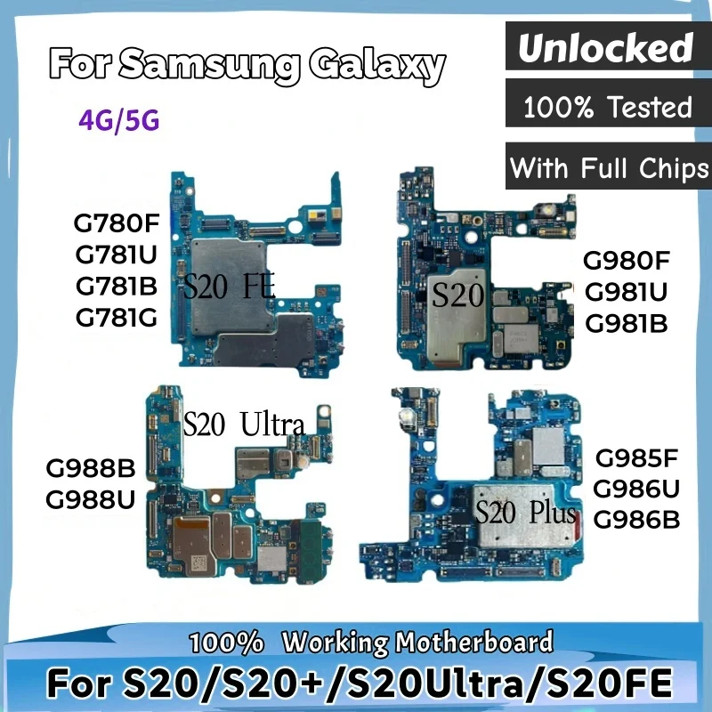 Unlocked For Samsung Galaxy S20 Ultra G980F G981 G988B G988U S20 Plus ...