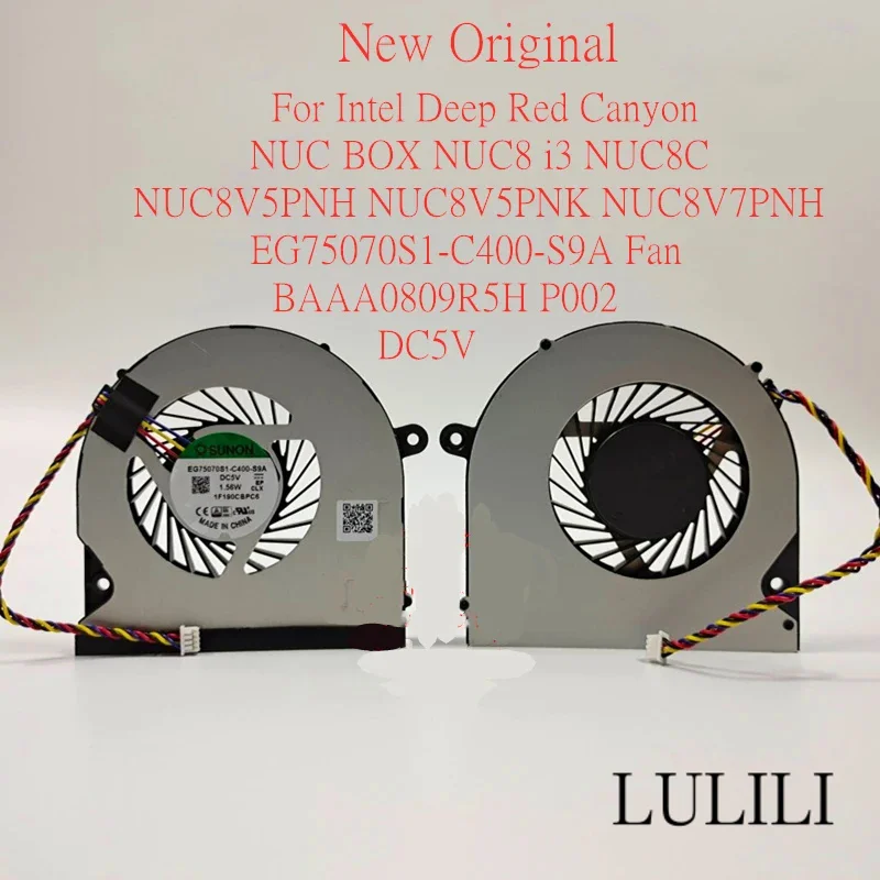 New-Original-Laptop-Cooling-Fan-For-Intel-Deep-Red-Canyon-NUC-BOX-NUC8 ...