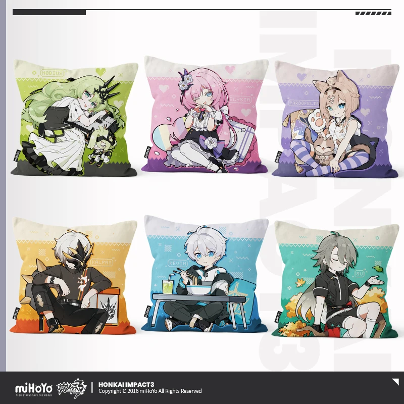 Anime 3D Game Honkai Impact 3 Cosplay Themed Pillow Mobius Pardofelis ...