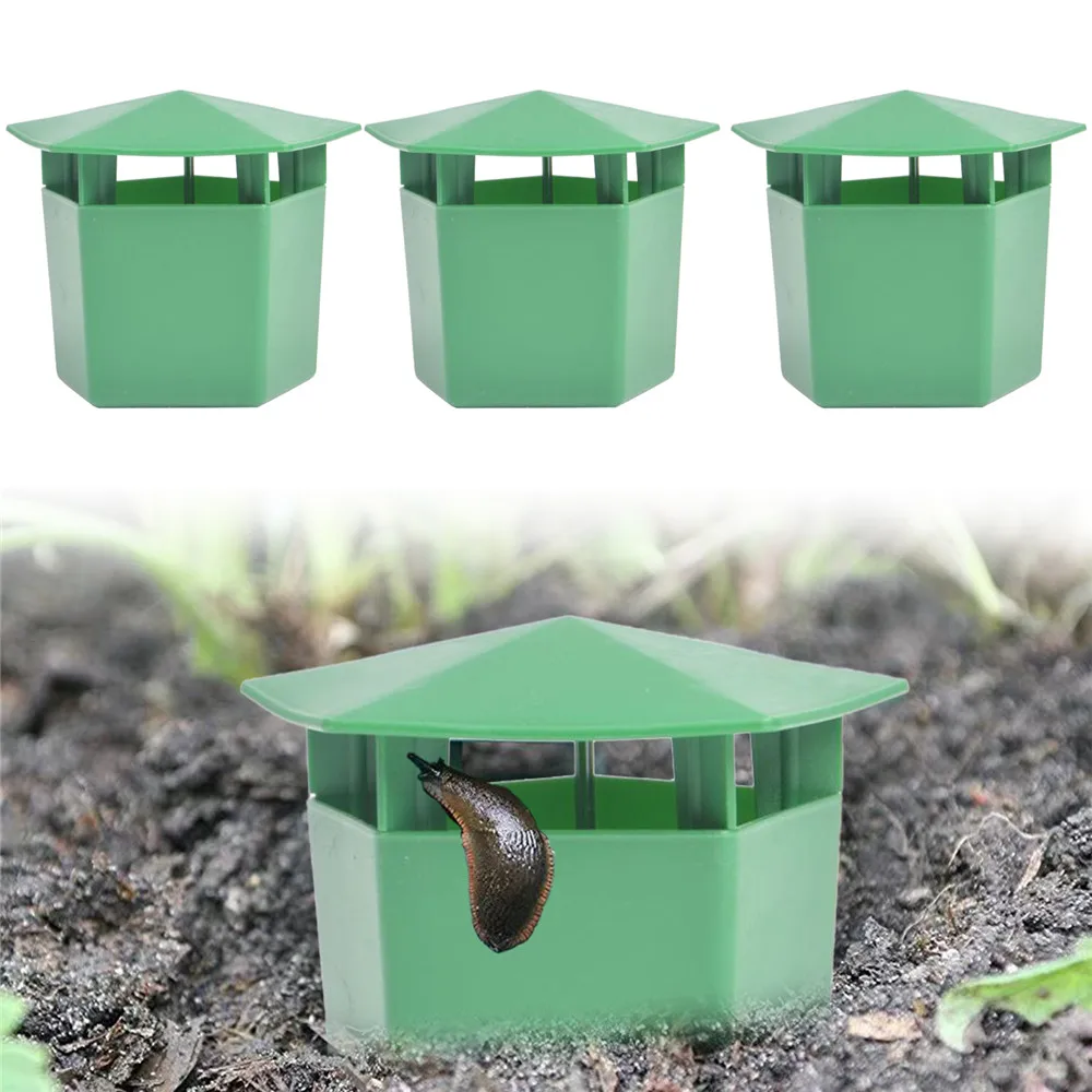 Snail-Traps-for-The-Garden-Friendly-Snail-Catcher-Reusable-Plastic-Beer ...