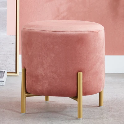 Pink Footstool
