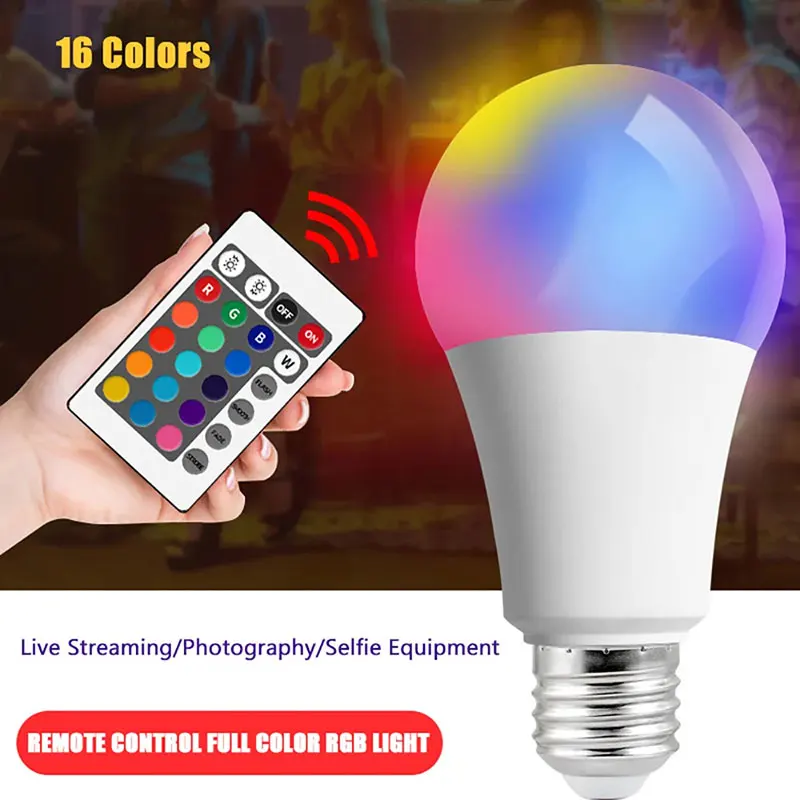 Rgb-Lamp-5W-10W-15W-Rgbw-Kleur-Veranderende-Lamp-Led-Lamp-Kleur-Lamp ...