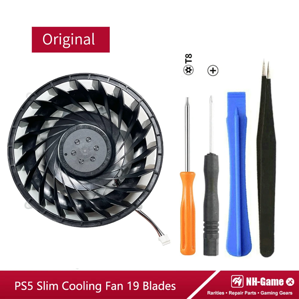 With-Tools-19-Blades-Cooling-Fan-For-PS5-Slim-Console-Internal-Cooler ...