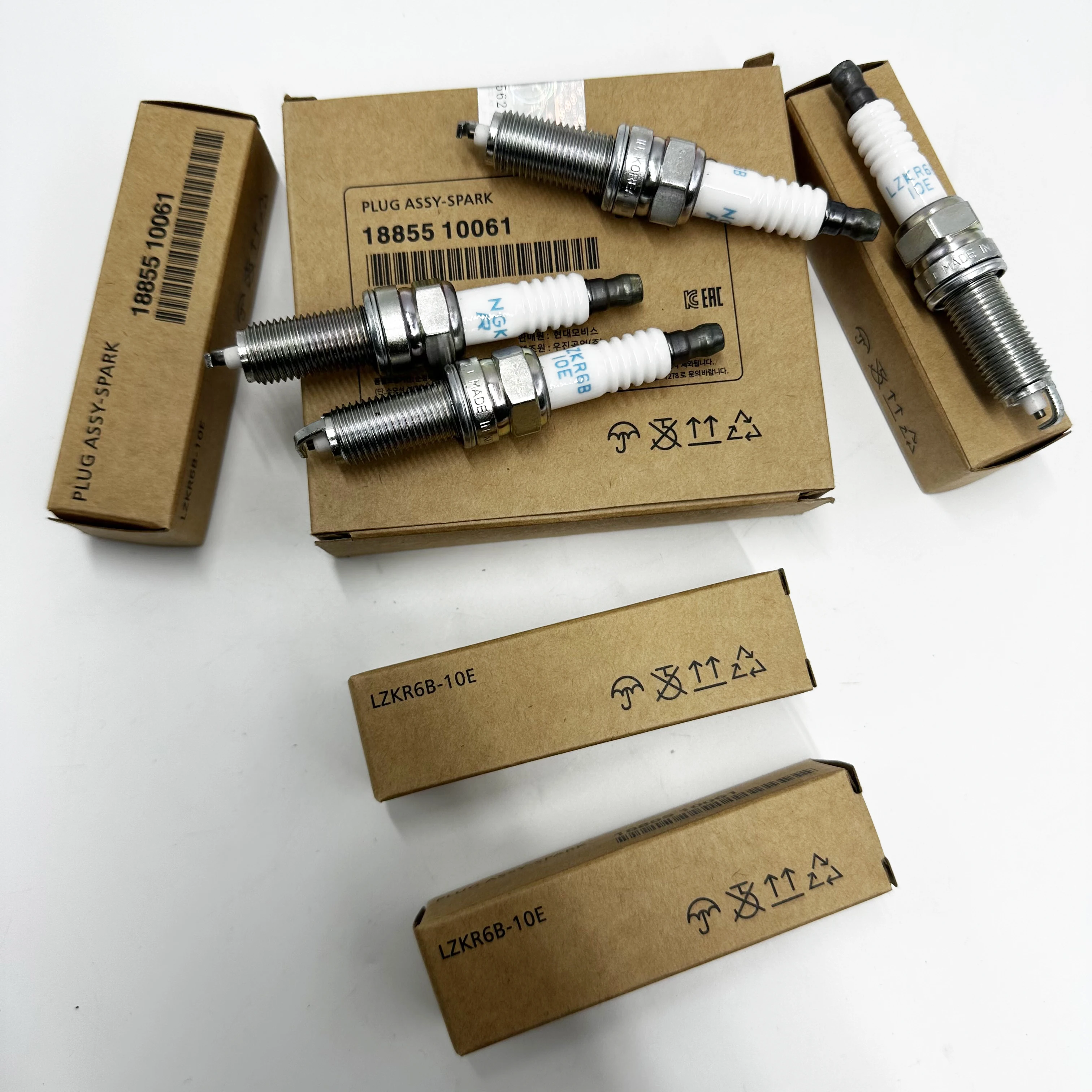 4PCS-Iridium-Spark-Plug-18855-10061-1885510061-For-Hyundai-Solaris-Kia ...