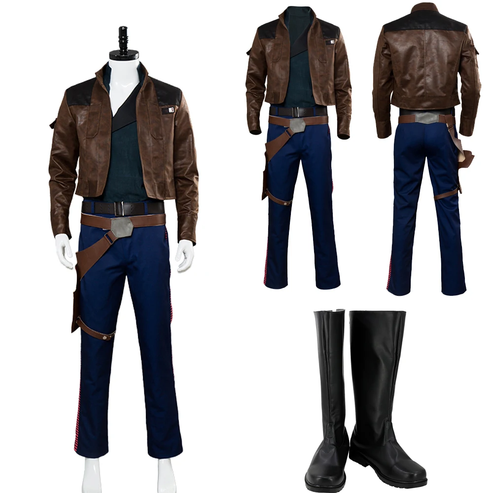 Solo: A Star Story Han Solo Cosplay Costume Belt Full Set Adult ...