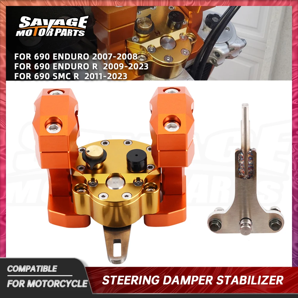 For-690-Enduro-690-SMC-R-Steering-Damper-Stabilizer-2007-2023 ...