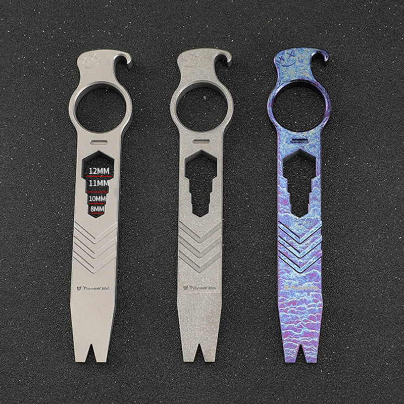 Titanium-Alloy-Crowbar-Camping-Equipment-Portable-Multitool-Wrench-EDC ...