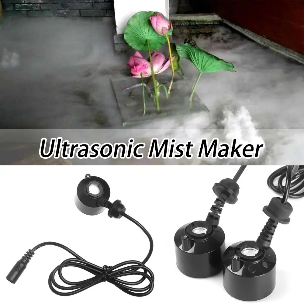 24V-Atomizer-Air-Humidifier-Water-Fountain-Pond-Ultrasonic-Mist-Maker ...