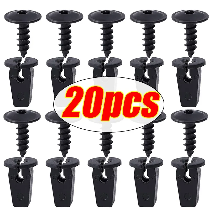 20pcs Universal Car Engine Cover Undertray Splashguard Wheel Arch Torx ...