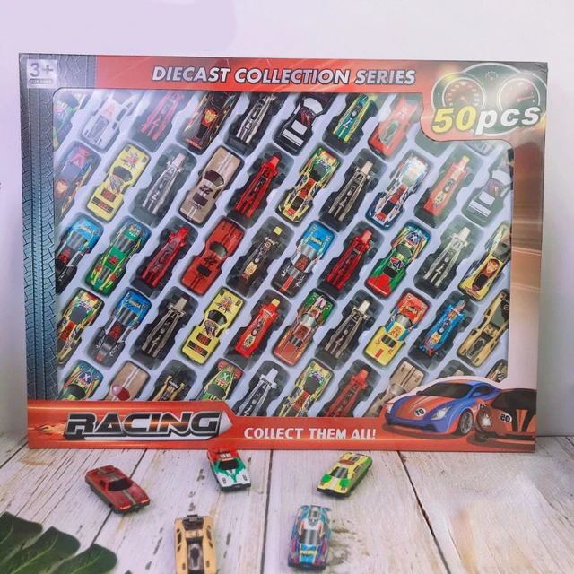 Mini-Toy-Car-Set-50Pcs-Kid-1-50-Sliding-Car-Kits-Alloy-Metal-Racing-Car ...
