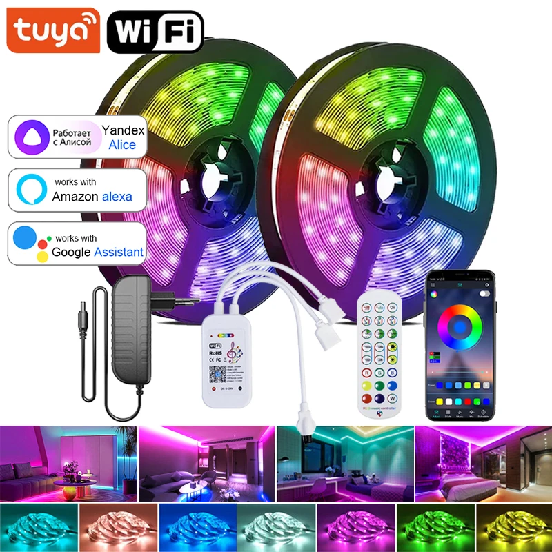 Led-Strip-Light-Wifi-Rgb-5050-Bluetooth-Led-Lights-Strip-12V-Rgb-Led ...
