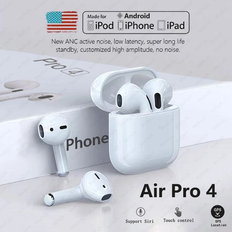 Original Air4 Pro Fone Bluetooth Bluetooth 5.0 Headphones In Ear ...