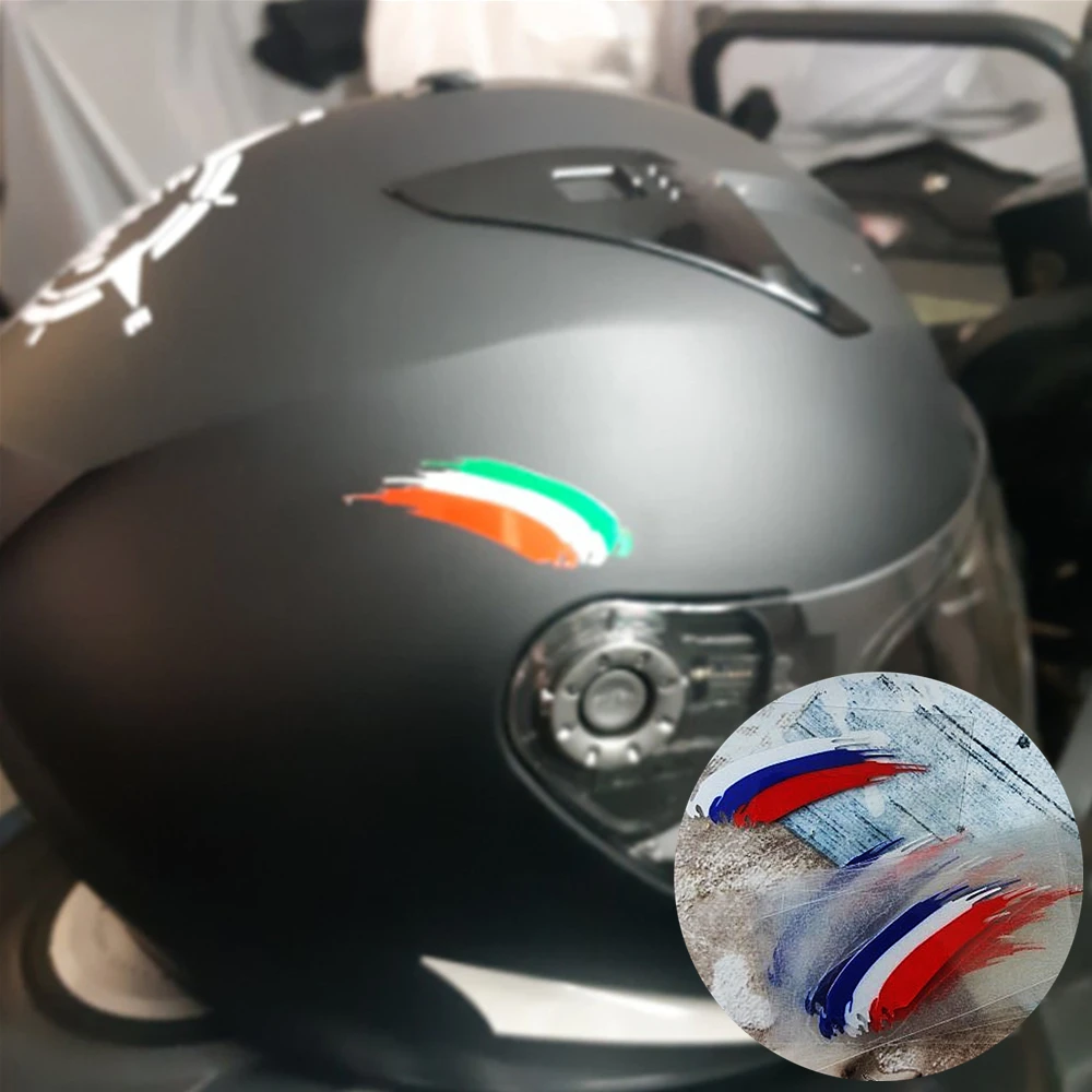 Reflective Motorcycle Helmet Stickers | Motorcycle Helmet Decoration ...
