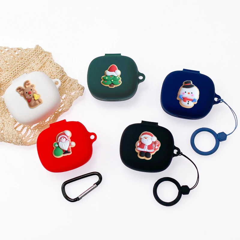Cartoon-Christmas-Earphone-Case-for-QCY-Melobuds-ANC-HT05-case-silicone ...