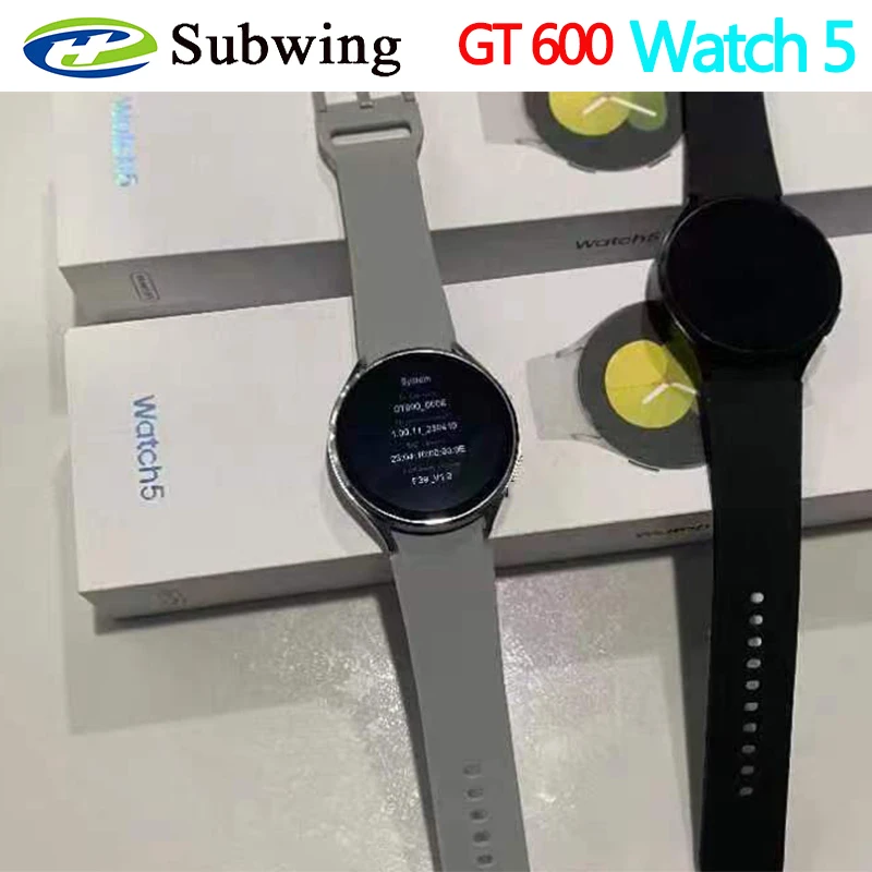 Novo Relógio GT 600 5 Relógio Inteligente 1.39 Polegada Men NFC ...